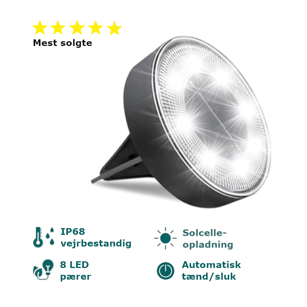 MOSE Solcelle spots 16 pak – Solspiren
